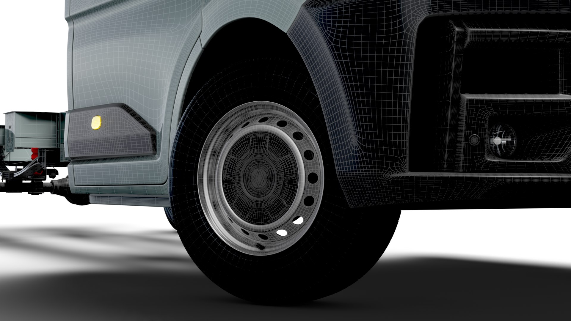 Renault Master SingleCab L3 Chassis 2024 Model - TurboSquid 2337153