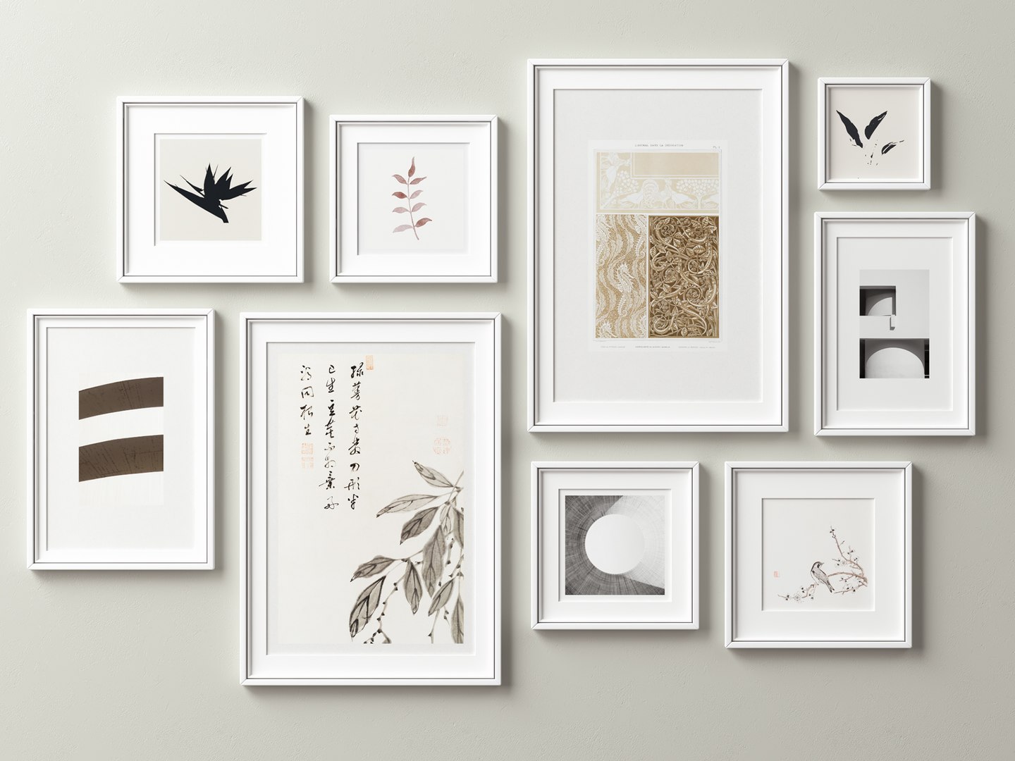3D Picture Frames Set-344 - TurboSquid 1933638
