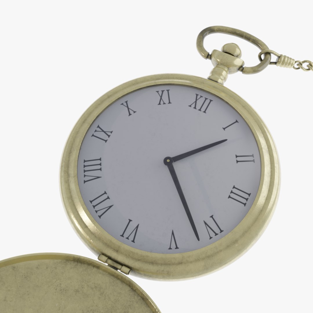 3D pocket watch - TurboSquid 2076652