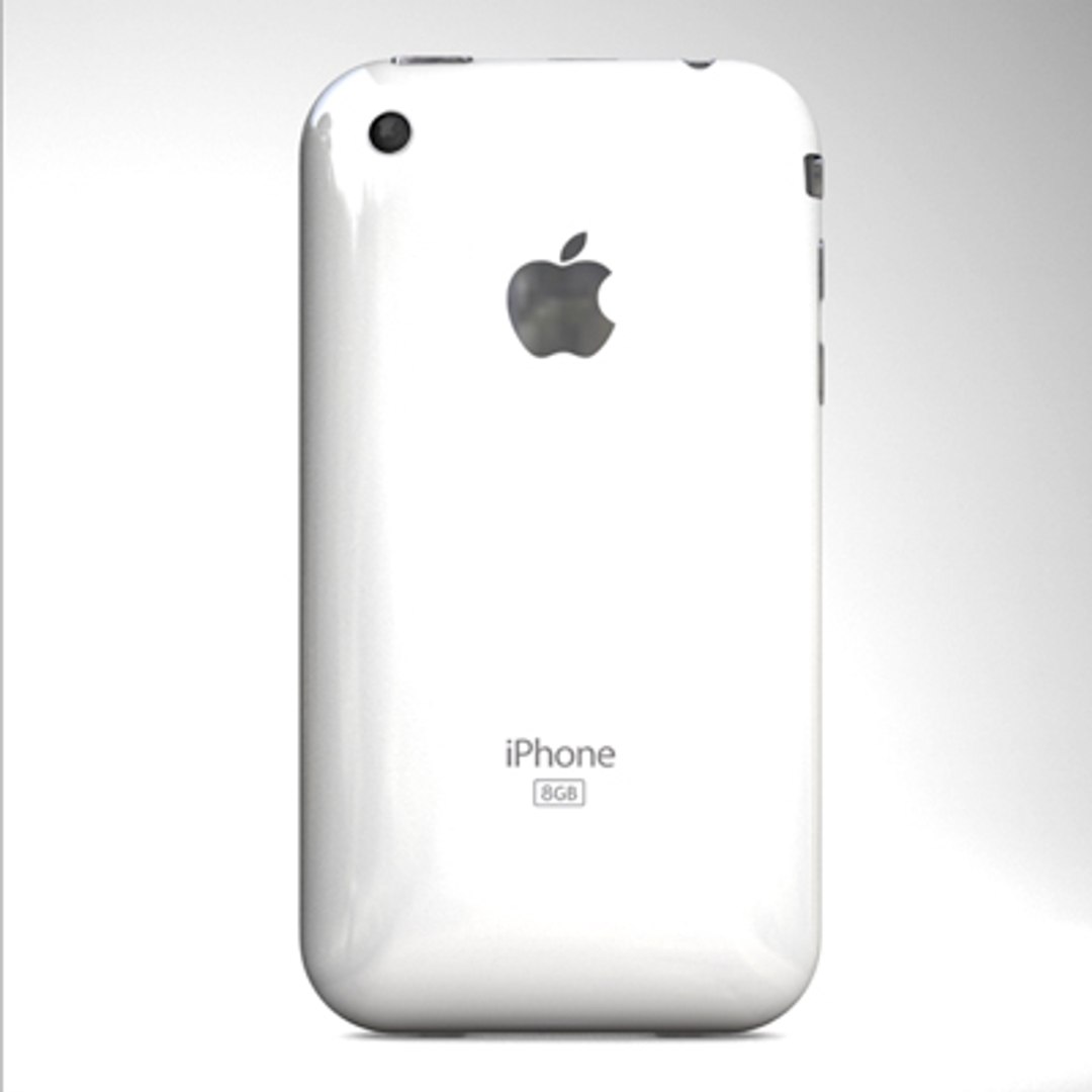 3d Model Apple Iphone 3g
