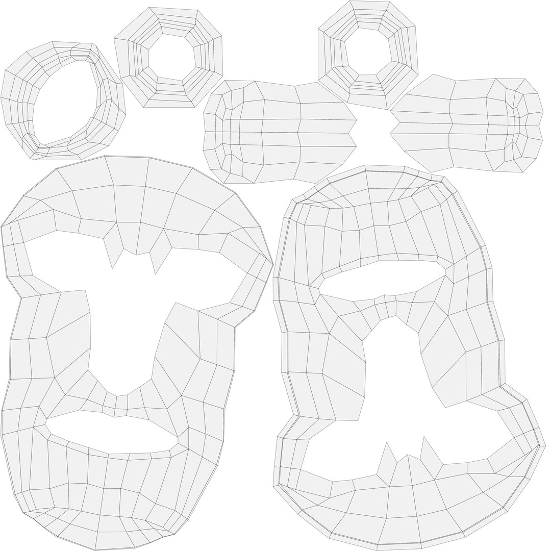 3D Art Shield Model - TurboSquid 2338036