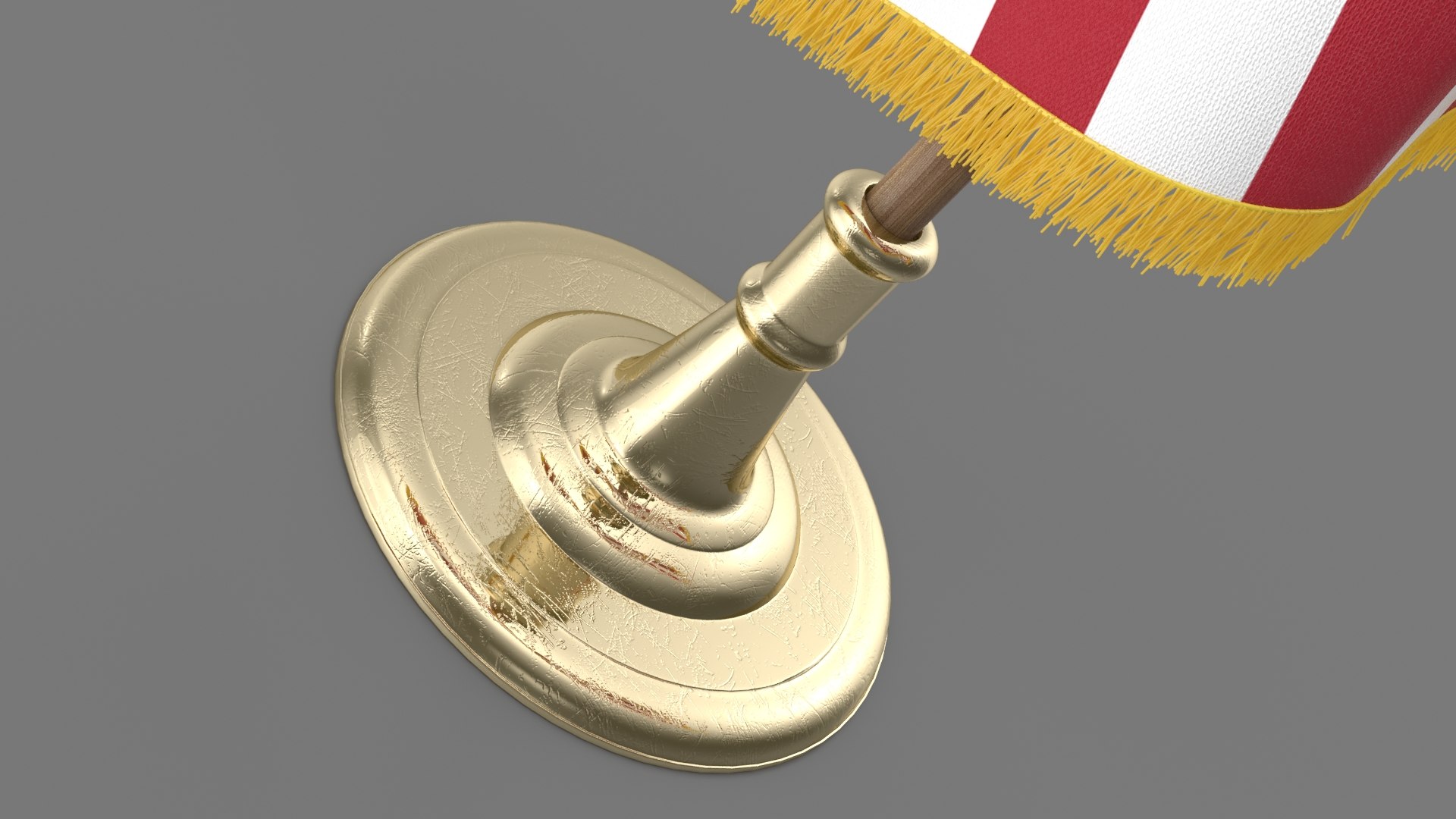 Oval Office Usa Flag 3D Model - TurboSquid 1348524