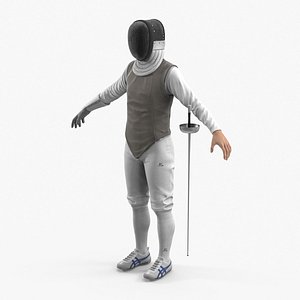 3D Fencer Models - Browse & Download Formats - TurboSquid