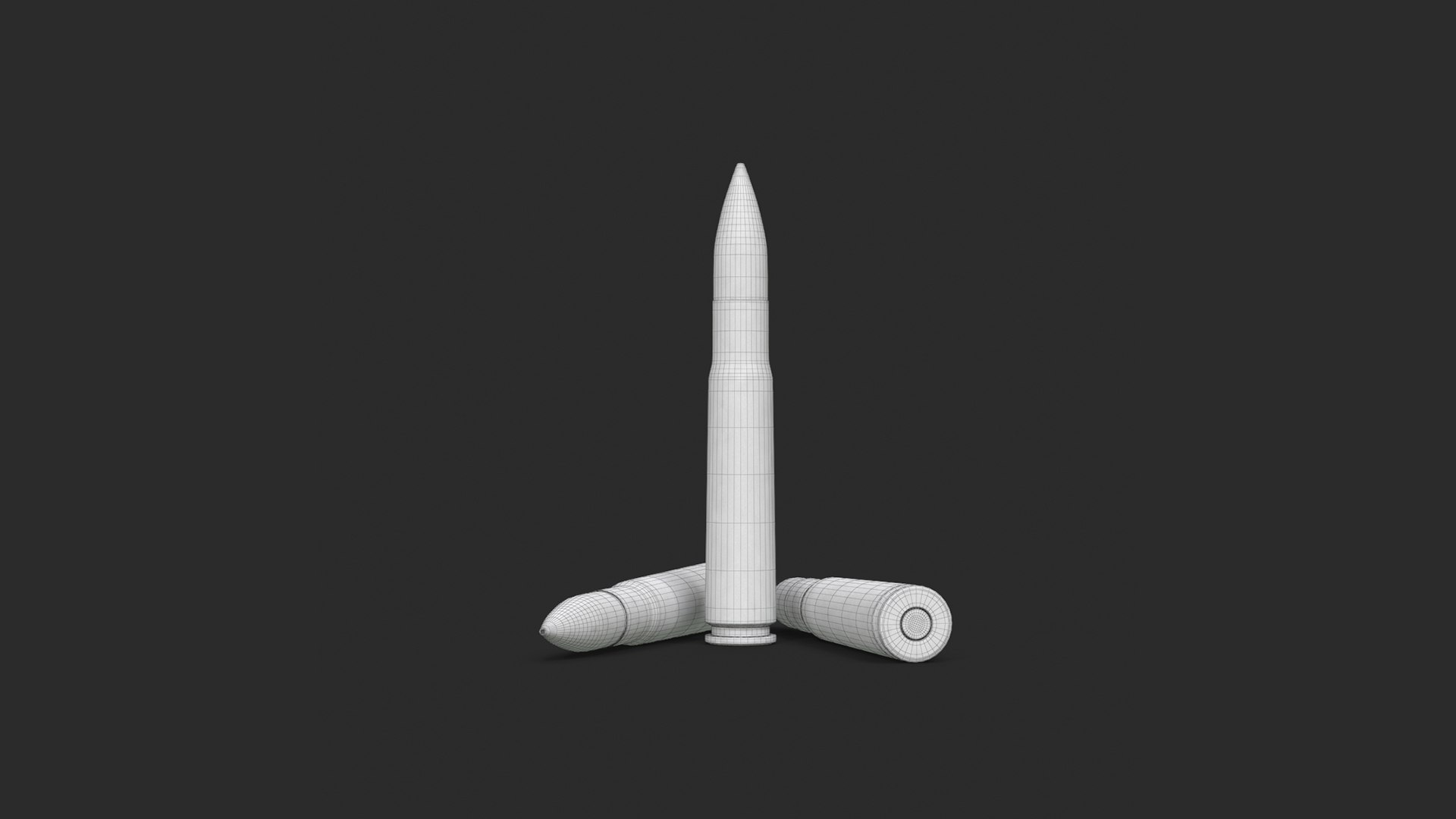3D Bullet 762x51 Tracer - TurboSquid 2349315