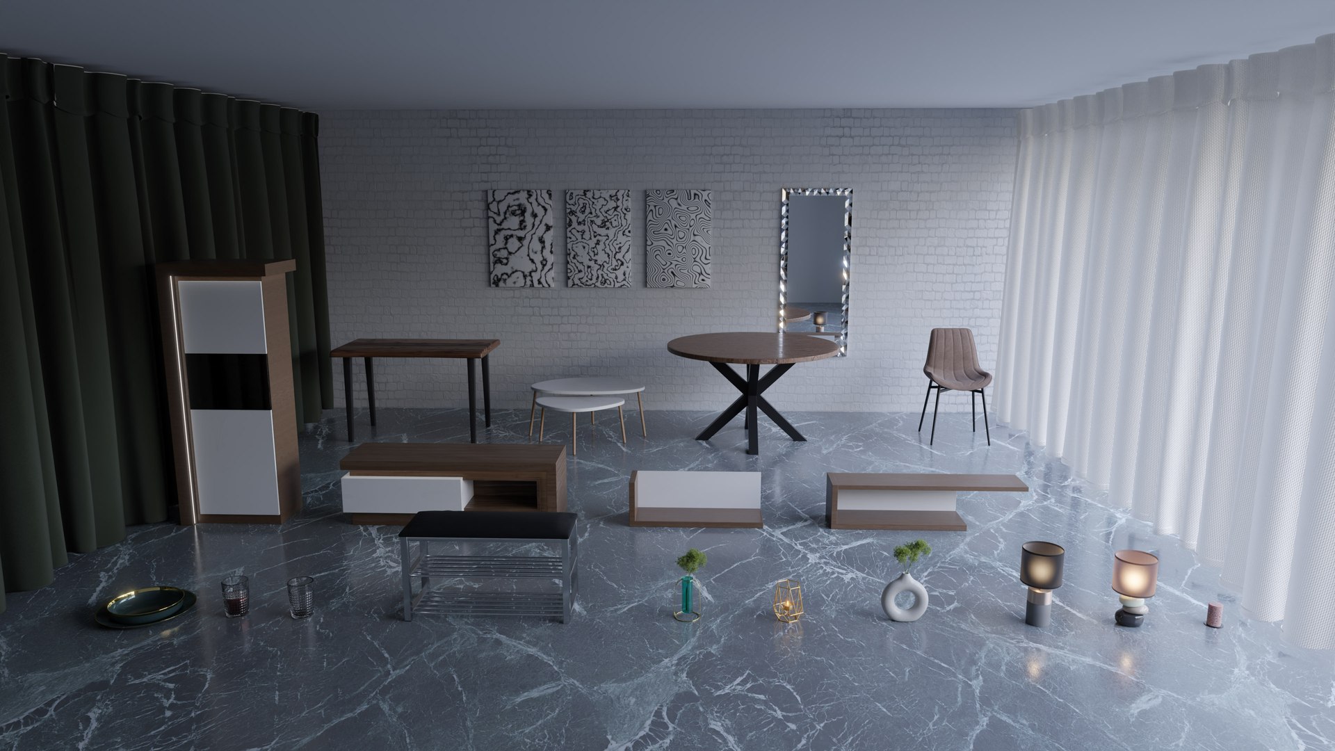 Blender archviz asset library model - TurboSquid 2173176