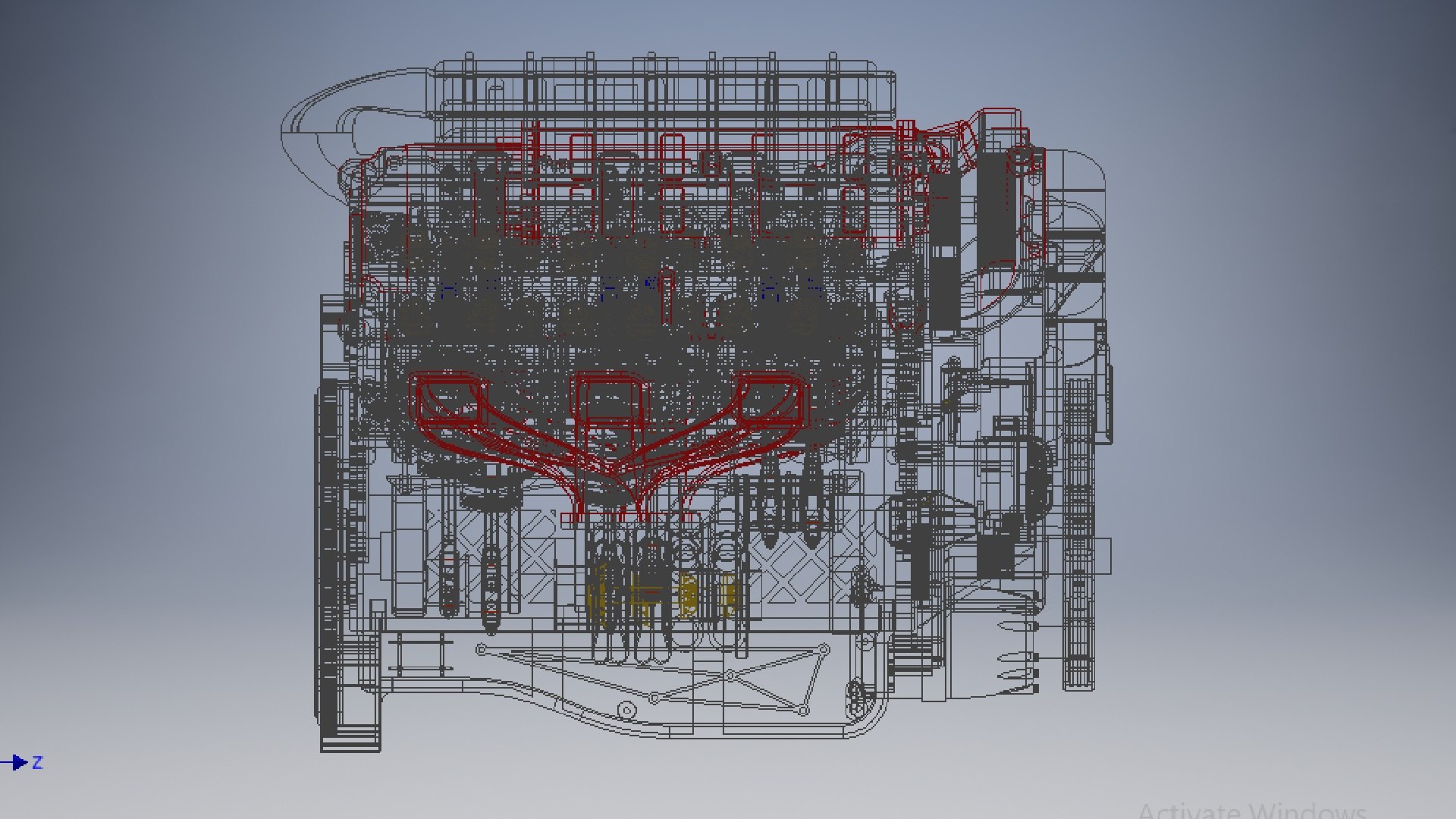 V6 Engine Assembly 3D Model - TurboSquid 2149139