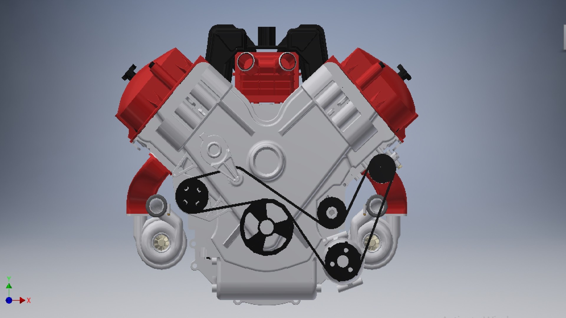 V6 Engine Assembly 3D Model - TurboSquid 2149139