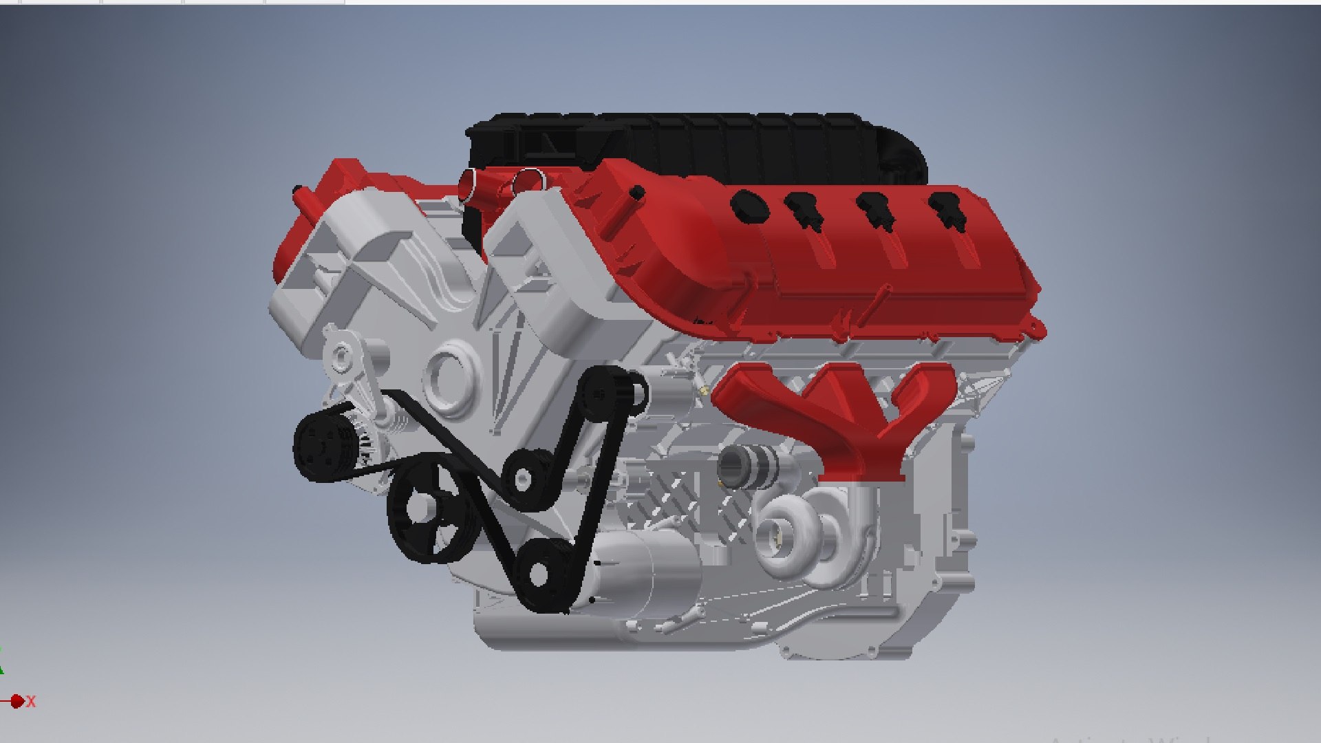 V6 Engine Assembly 3D Model - TurboSquid 2149139