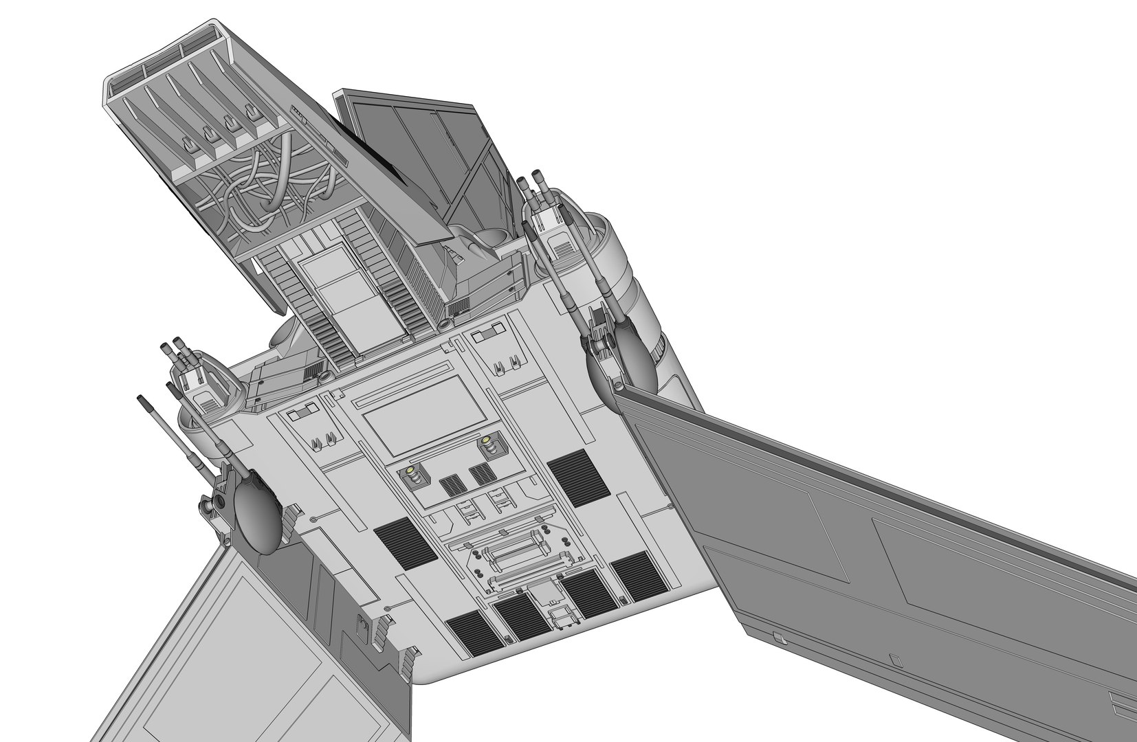 Lambda Shuttle 3D Model - TurboSquid 1536379