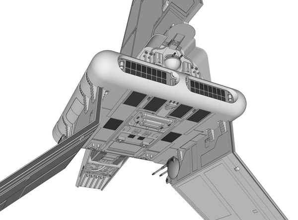 Lambda shuttle 3D model - TurboSquid 1536379