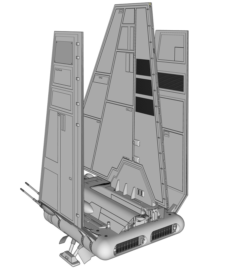Lambda Shuttle 3D Model - TurboSquid 1536379