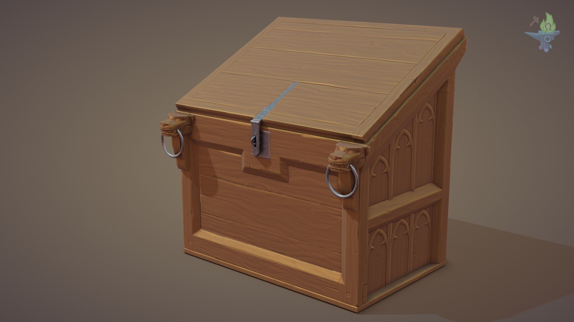 Gothic Chest 3D Model - TurboSquid 1537508