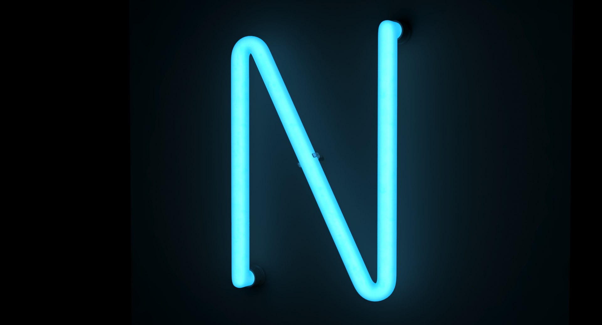 Neon Letter N Alphabet 3D Model - TurboSquid 1630228
