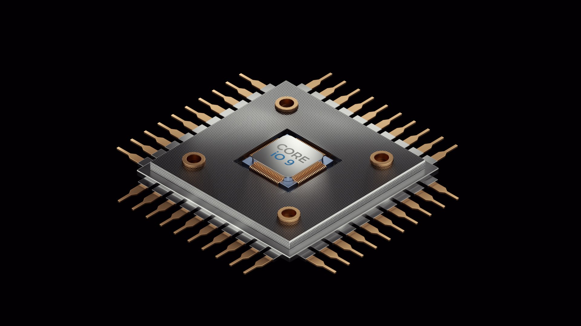 Visual Electronic Chip 3D Model - TurboSquid 2262573