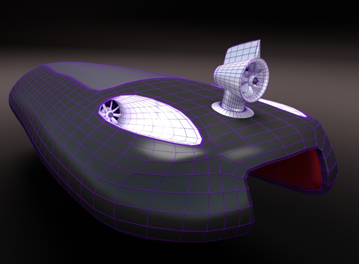 Boat Speed Concept 3d Model