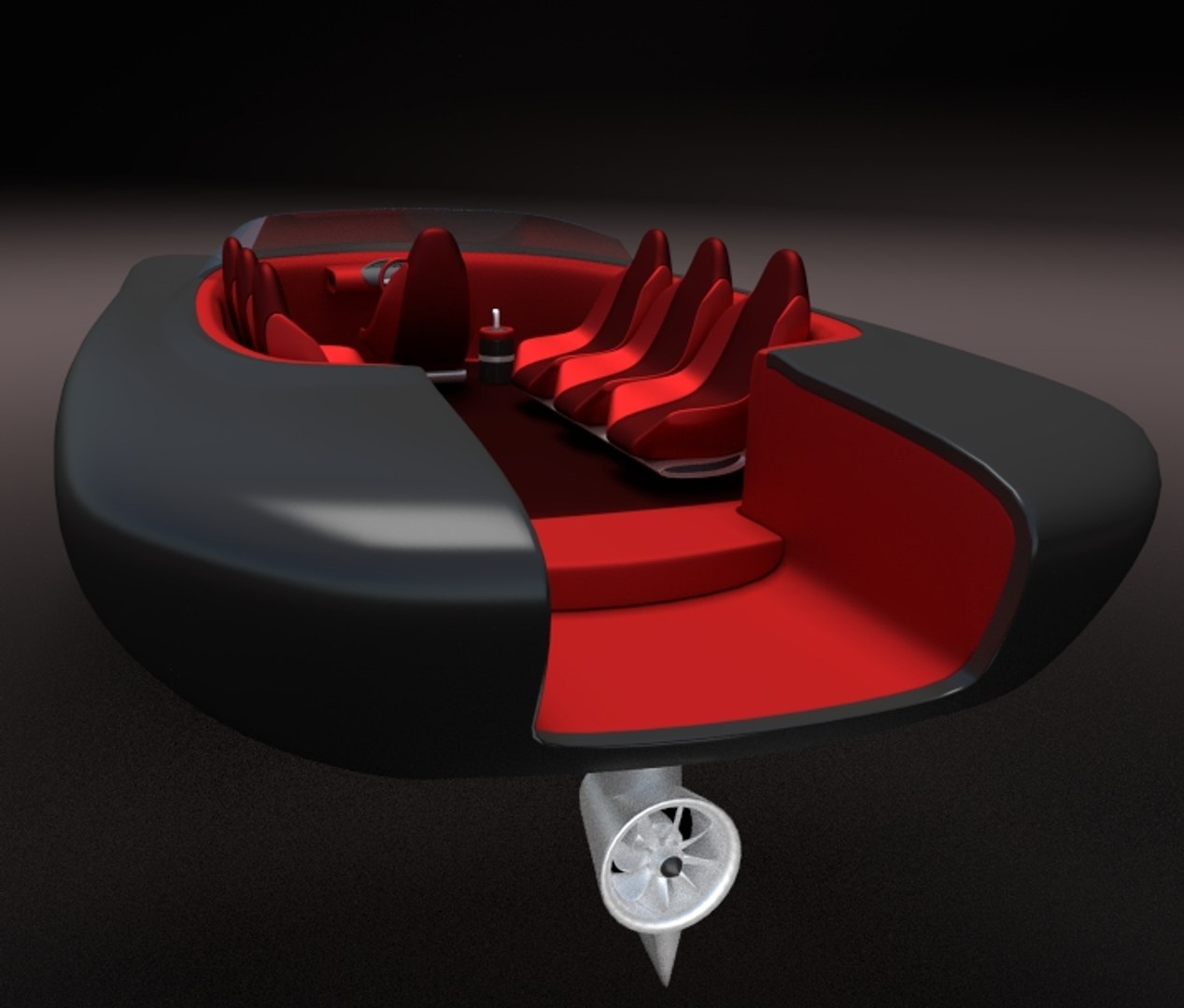 Boat Speed Concept 3d Model