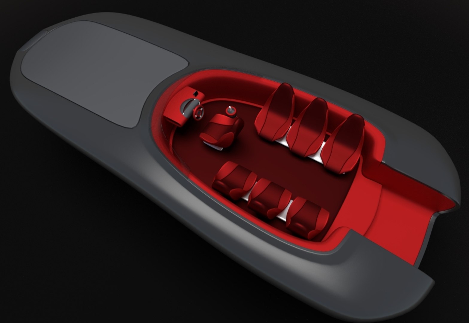 Boat Speed Concept 3d Model