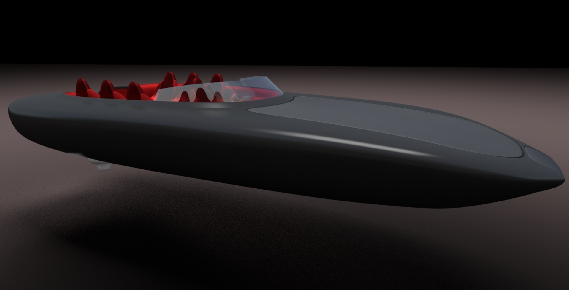 Boat Speed Concept 3d Model