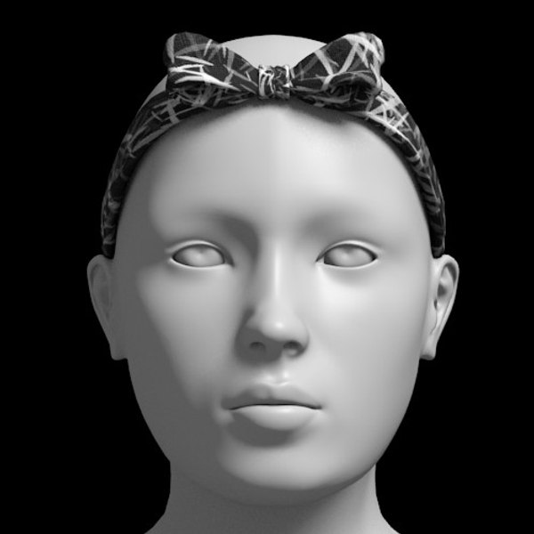 3d model head