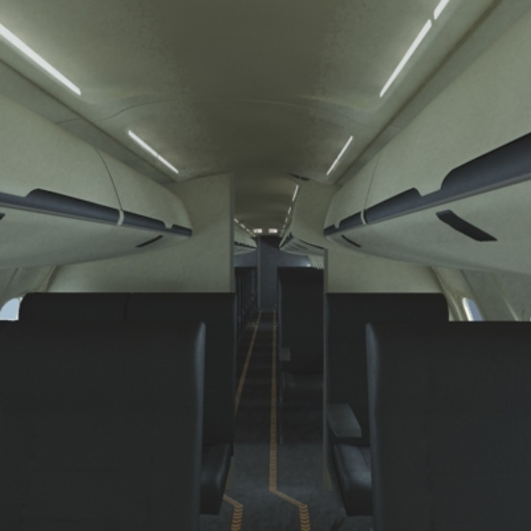 delta connection interior 3d model