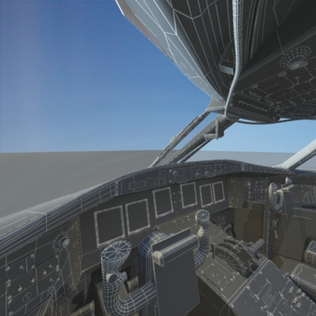 delta connection interior 3d model