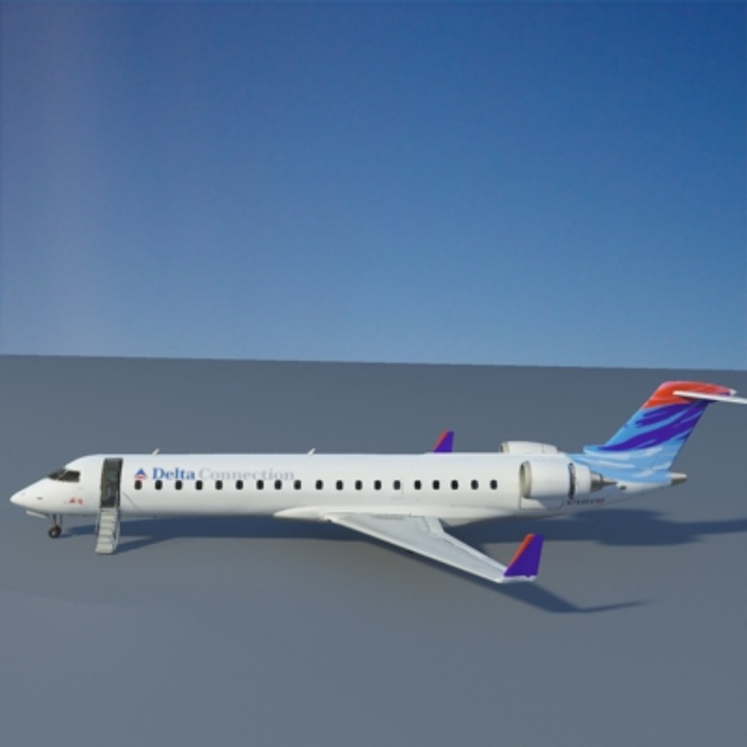 delta connection interior 3d model