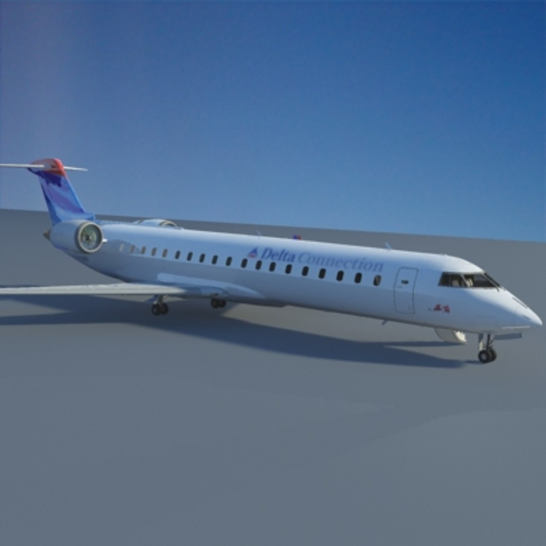 delta connection interior 3d model