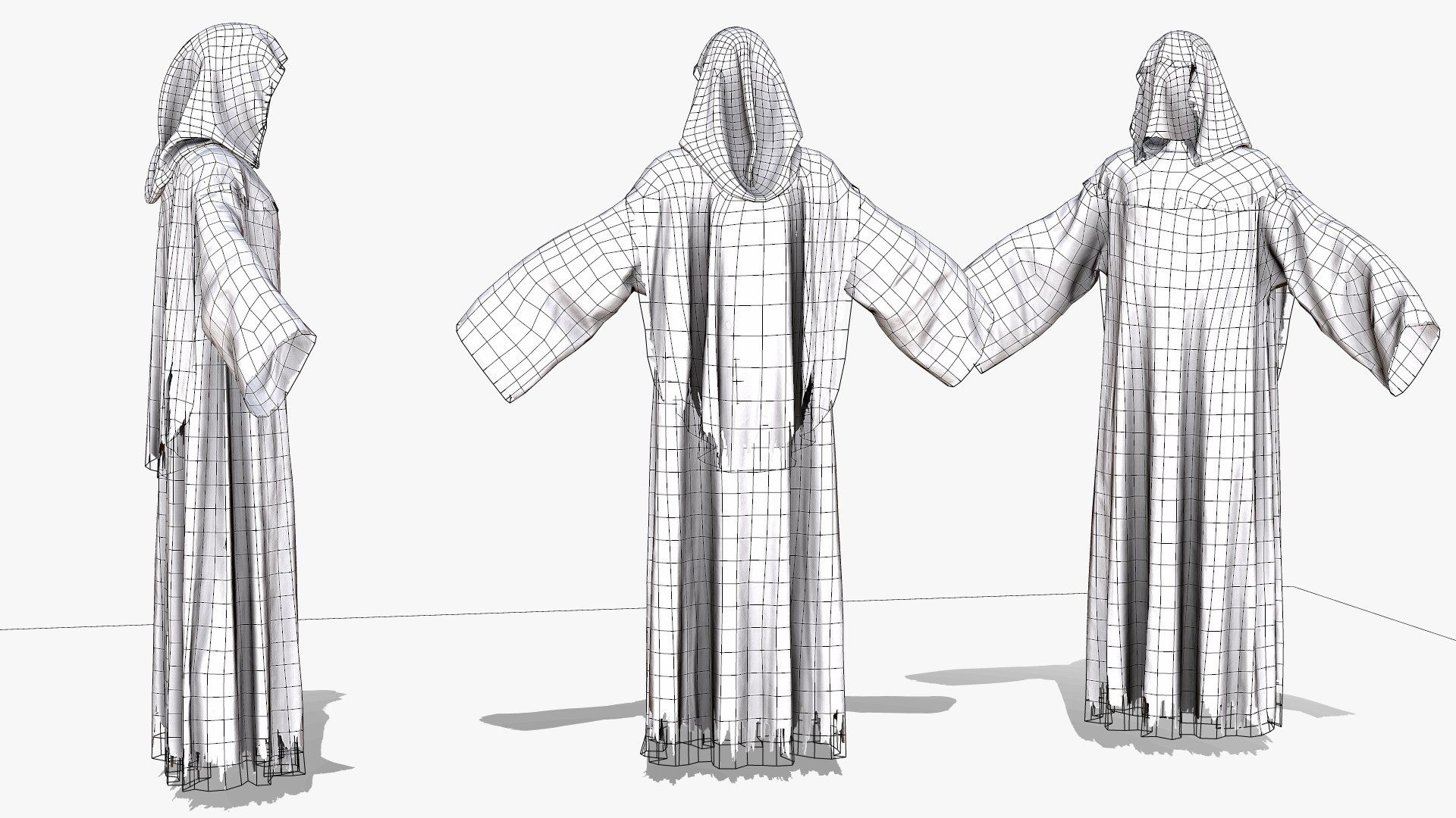 Cloak 3D Model - TurboSquid 1515937