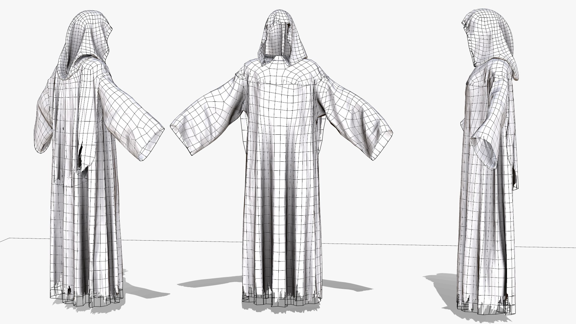 Cloak 3D Model - TurboSquid 1515937