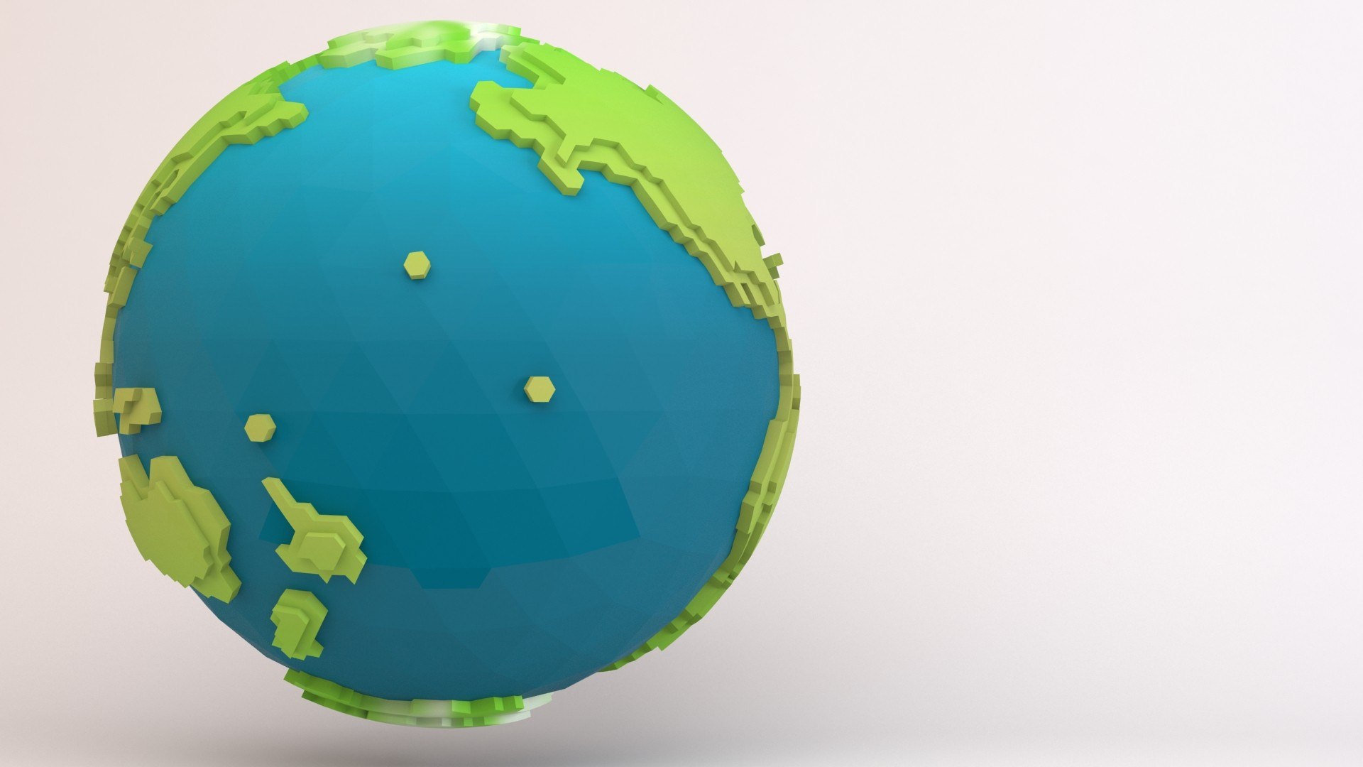 Stylized Earth Model - TurboSquid 1507349