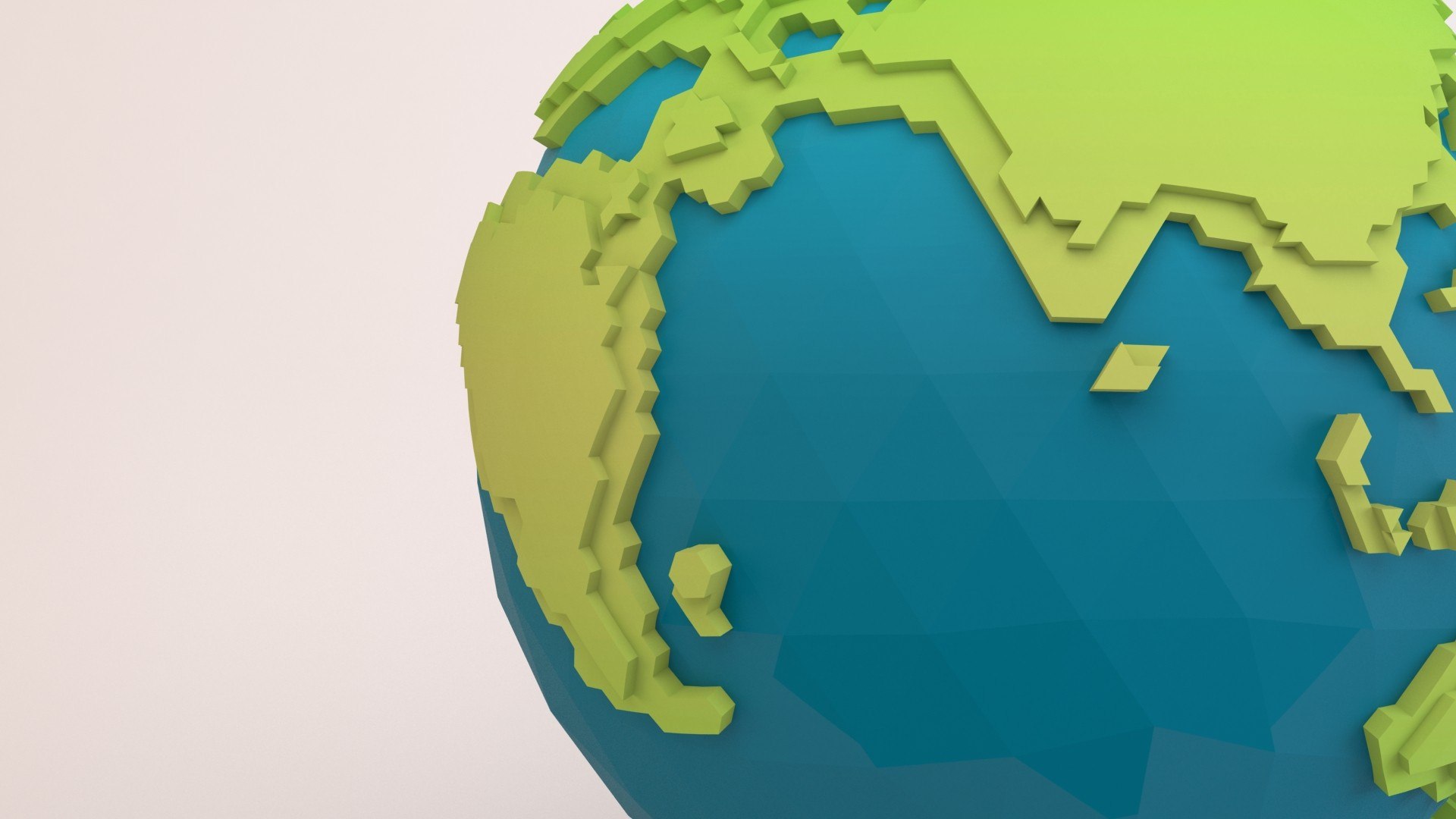 Stylized Earth Model - TurboSquid 1507349