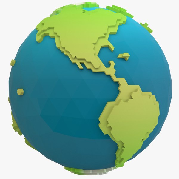 Stylized earth model - TurboSquid 1507349