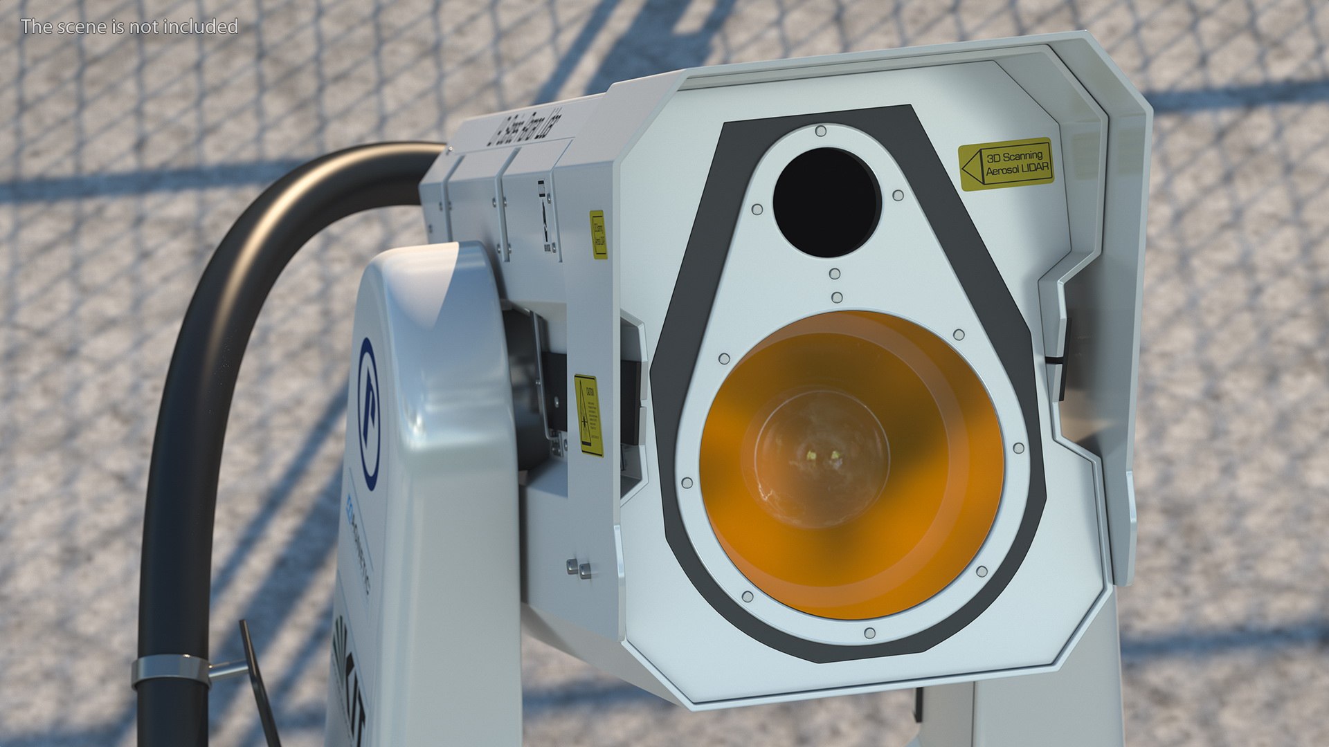 3D Model Raymetrics Airport Ceilometer LIDAR - TurboSquid 1724396