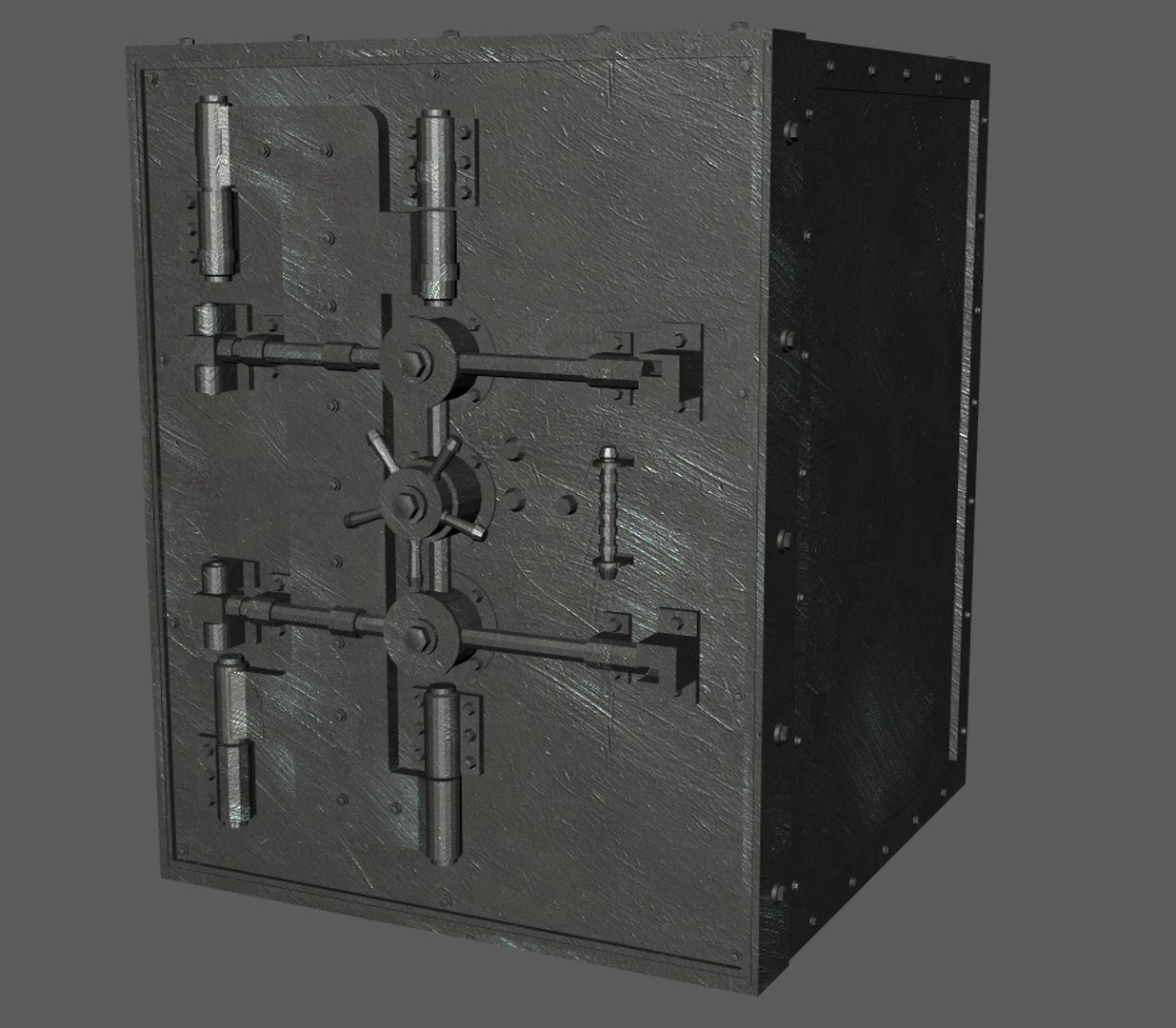 Box Safe 3D Model - TurboSquid 1190841