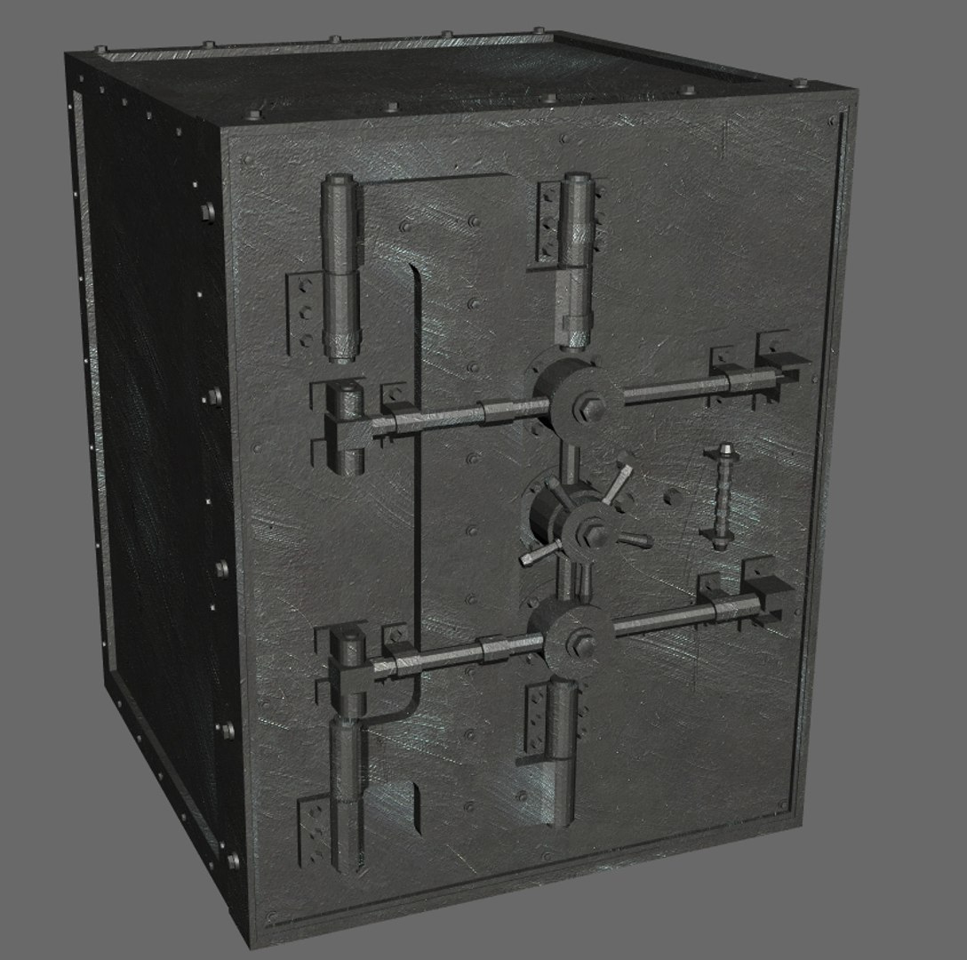 Box Safe 3D Model - TurboSquid 1190841