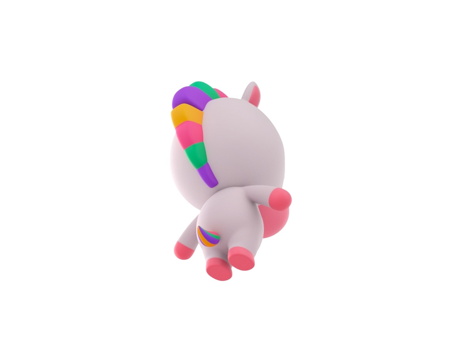 3D Unicorn Character Model - TurboSquid 1649235