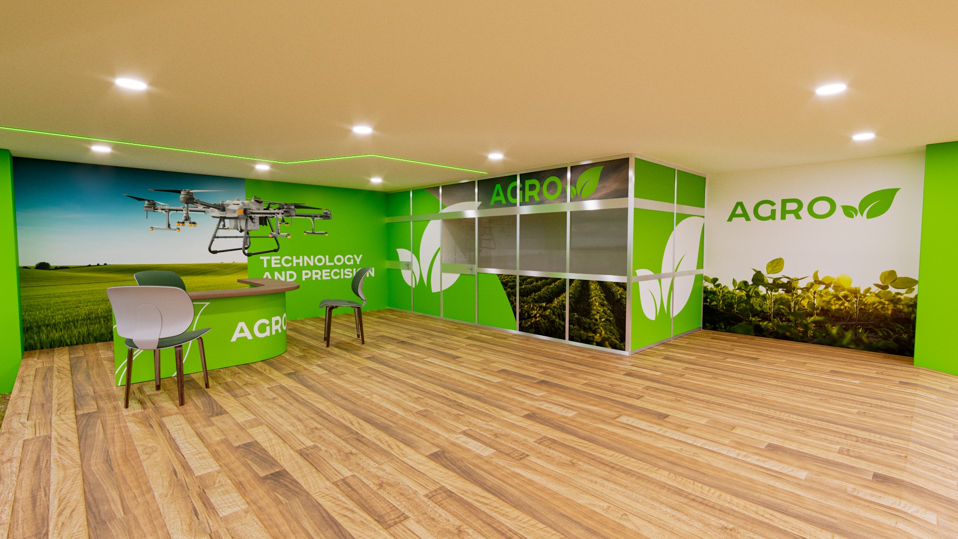 3D Agricultural Exhibition Stand - Maya File V-Ray - TurboSquid 2294090