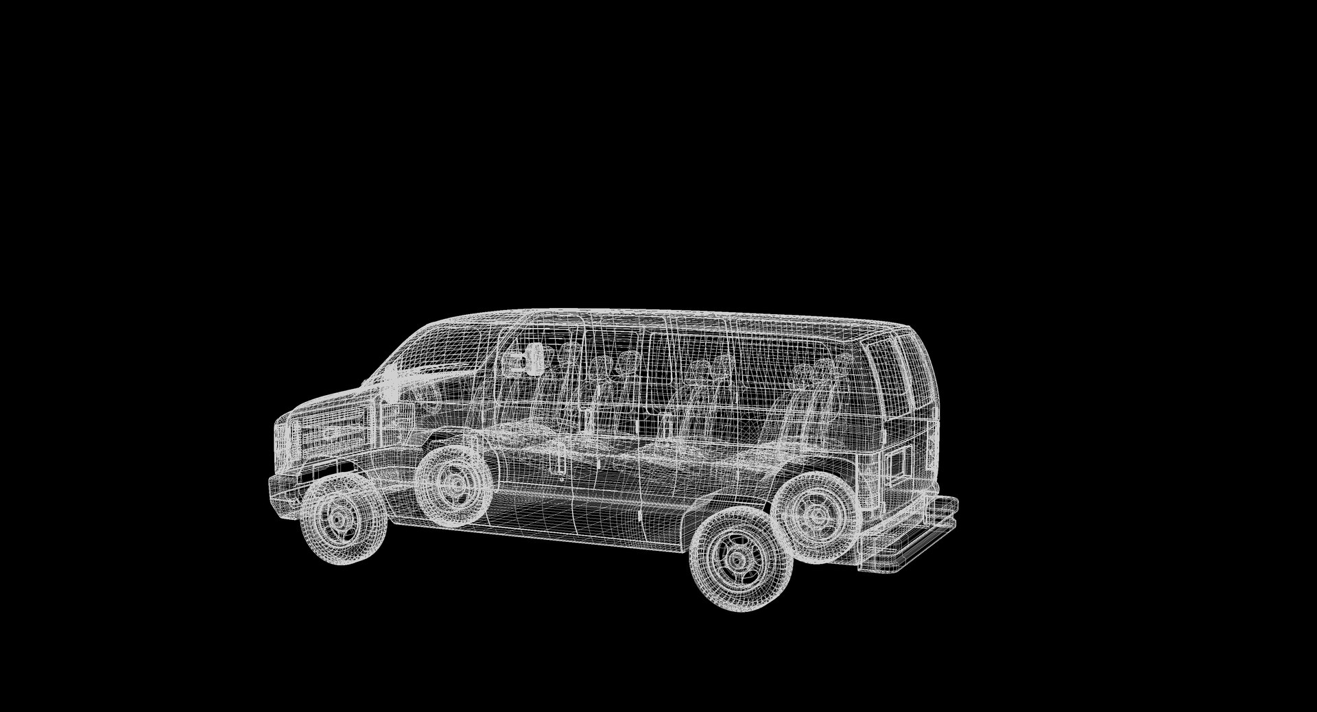 3D Van Car Vehicle Model - TurboSquid 1628995