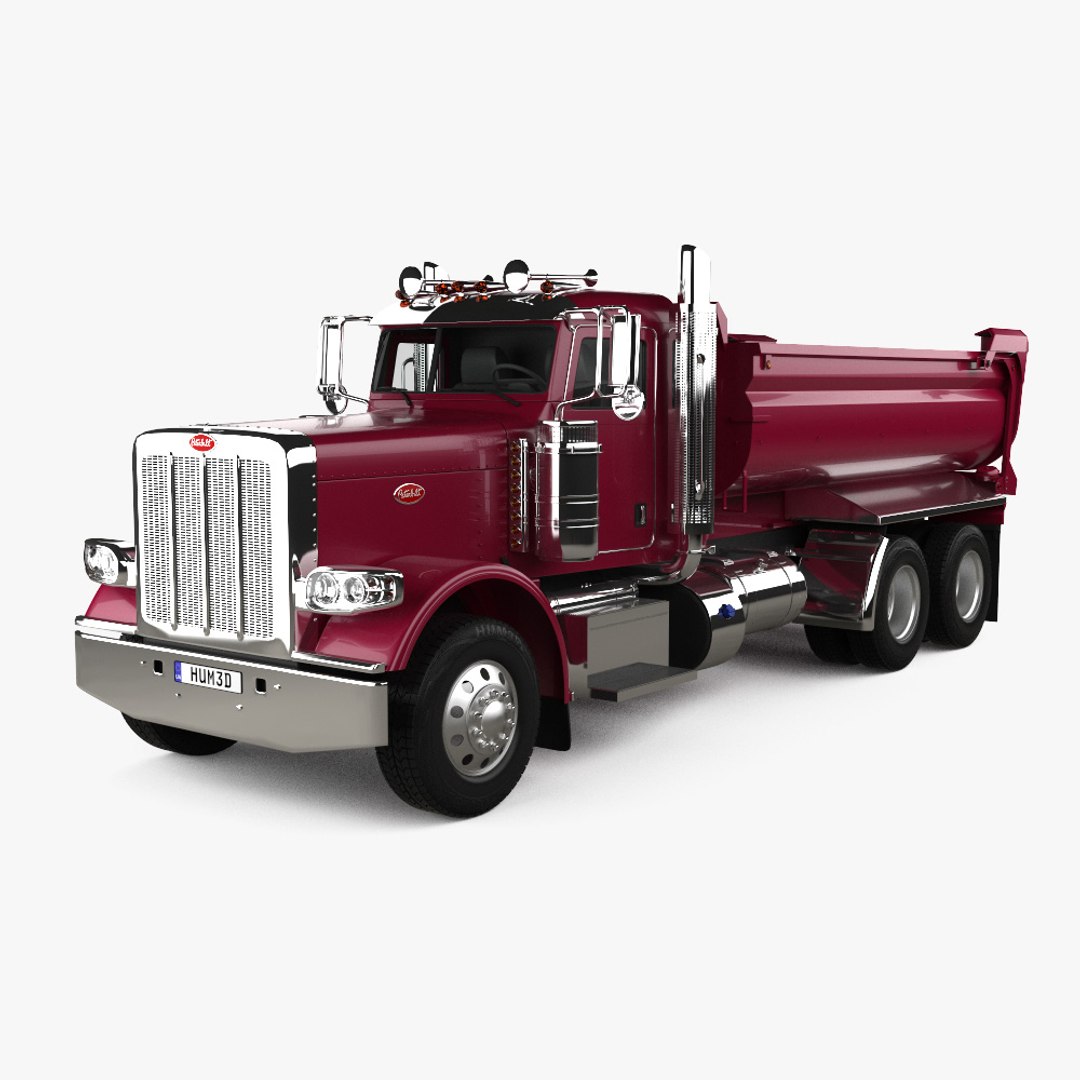 modelo 3d Peterbilt 389 Dumper Truck 2019 - TurboSquid 2084514