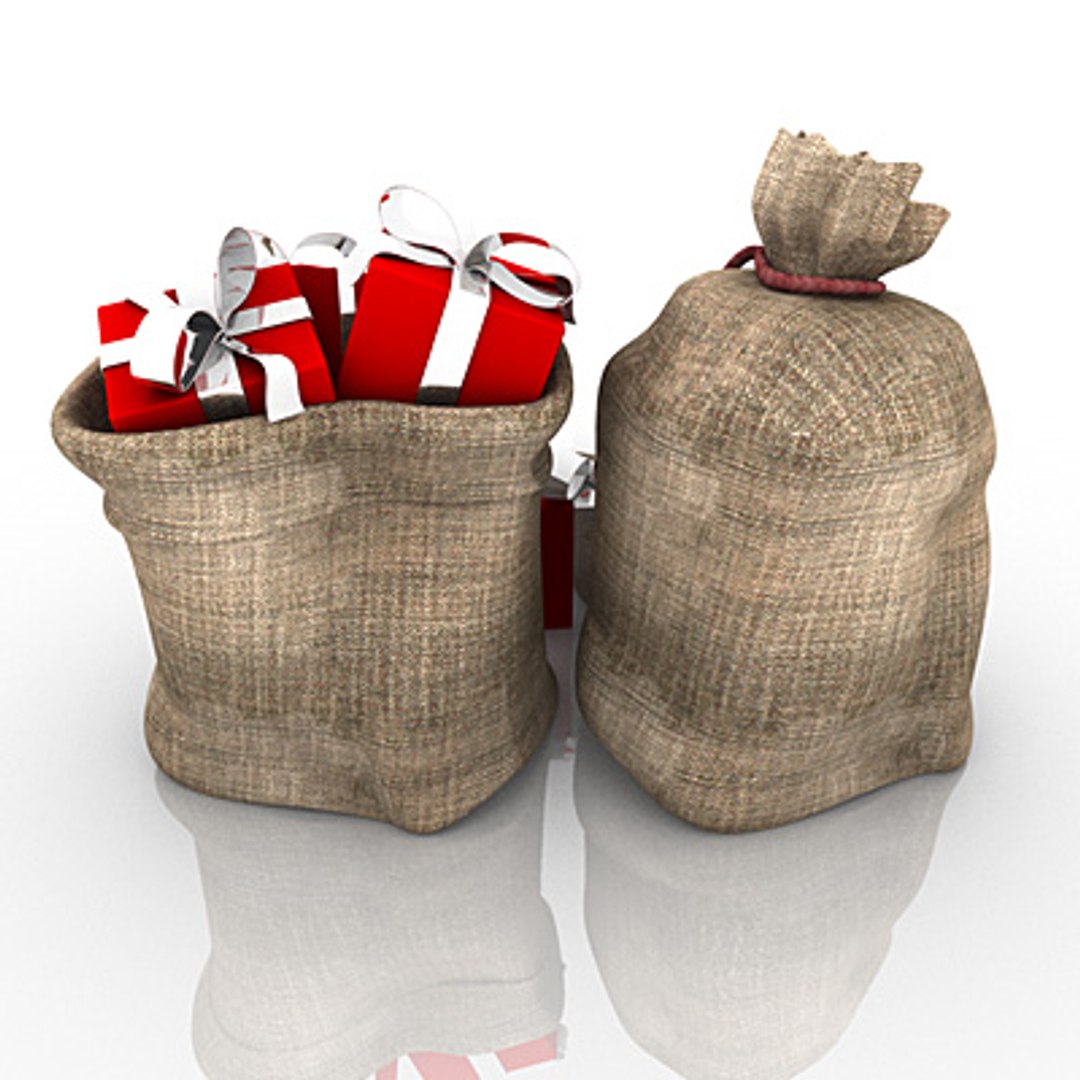 3d model sac xmas presents