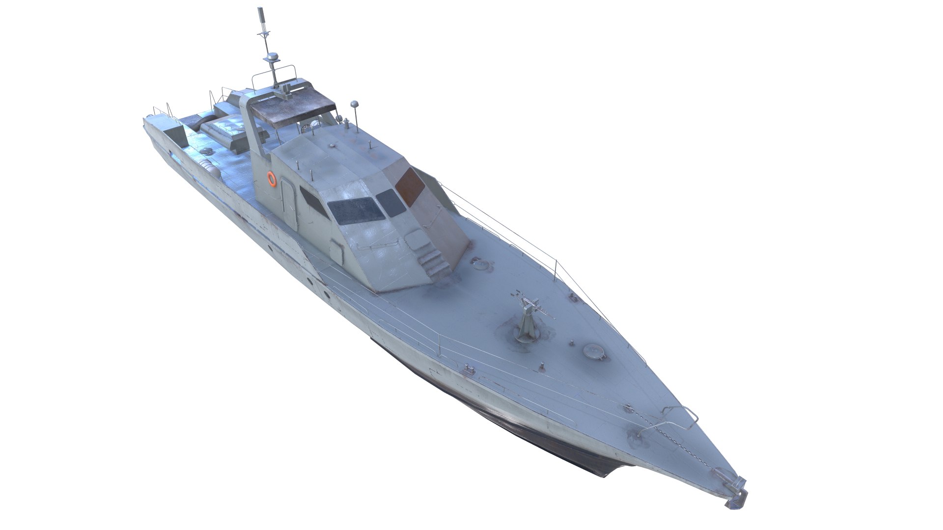 Military Border Patrol Boat Project 12200 3D Model - TurboSquid 1869080