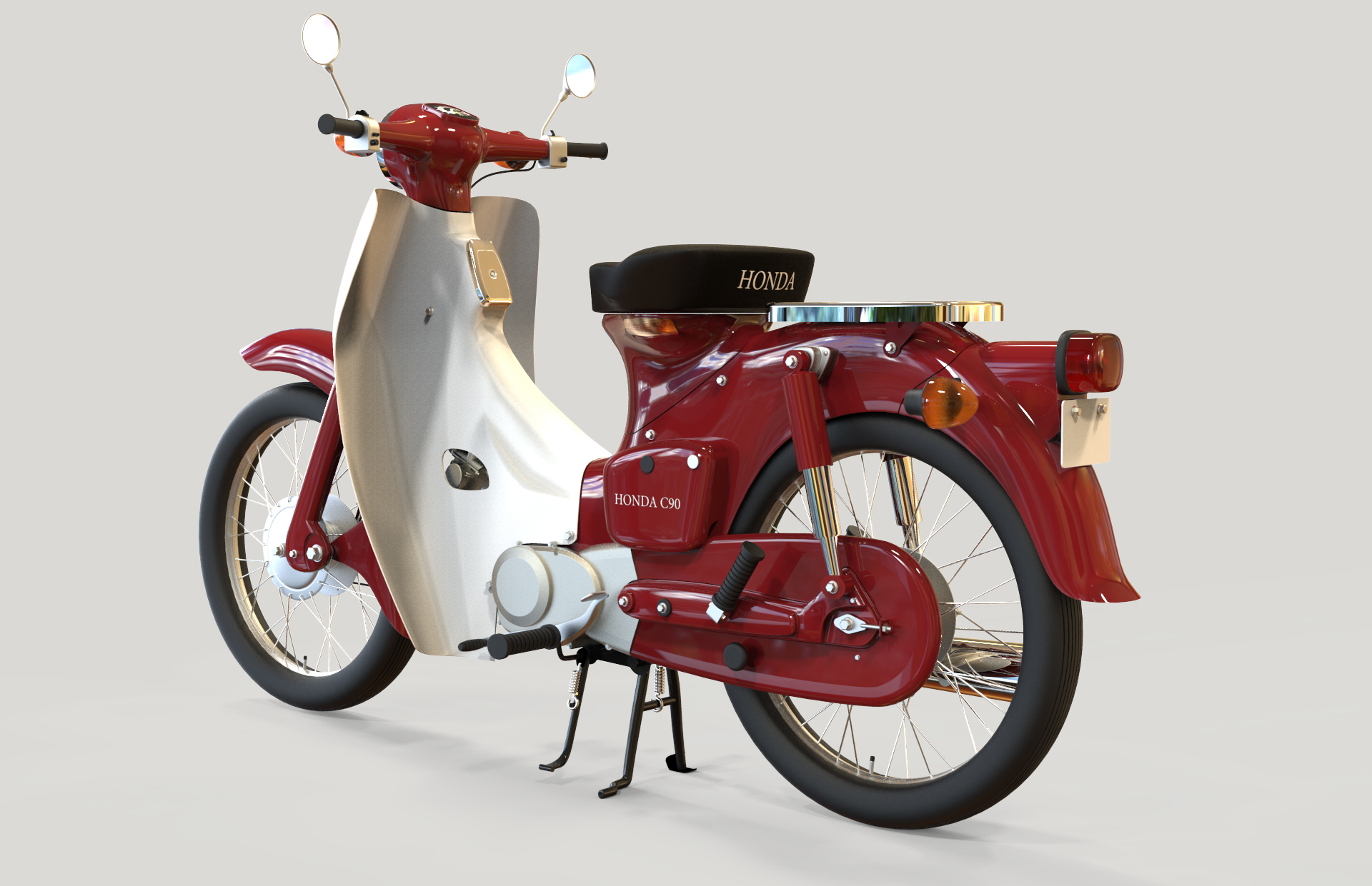 c90 cub 3d model