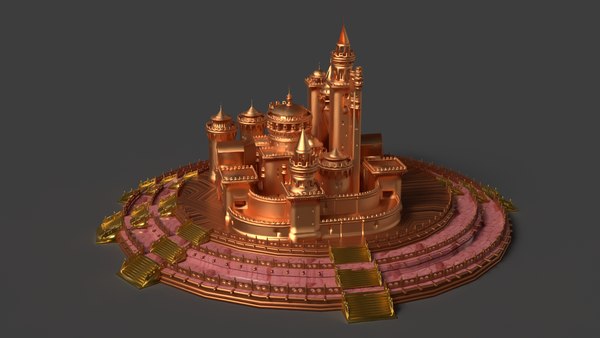 modelo 3d Castillo chino - TurboSquid 2335500