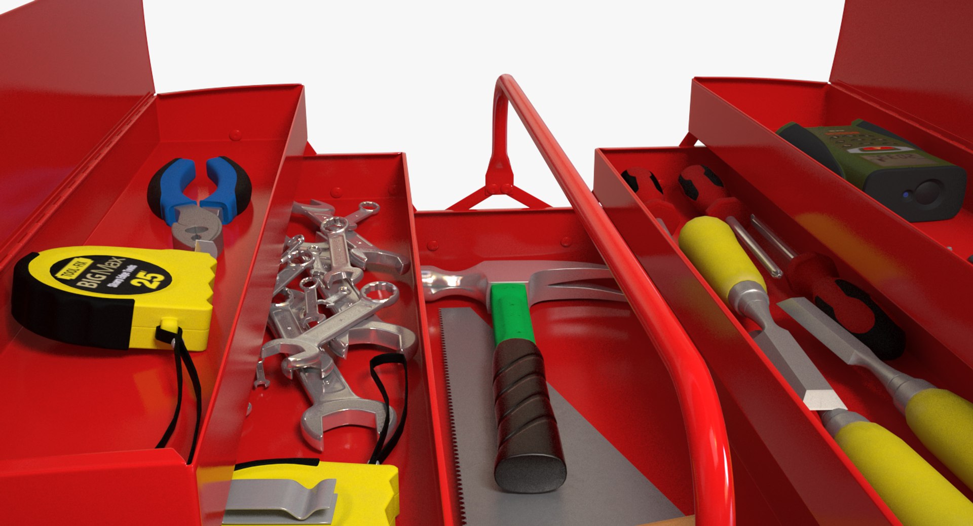 3d Tools Toolbox Screwdriver