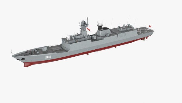 3D Type 054A Frigate Rigged model - TurboSquid 1805394