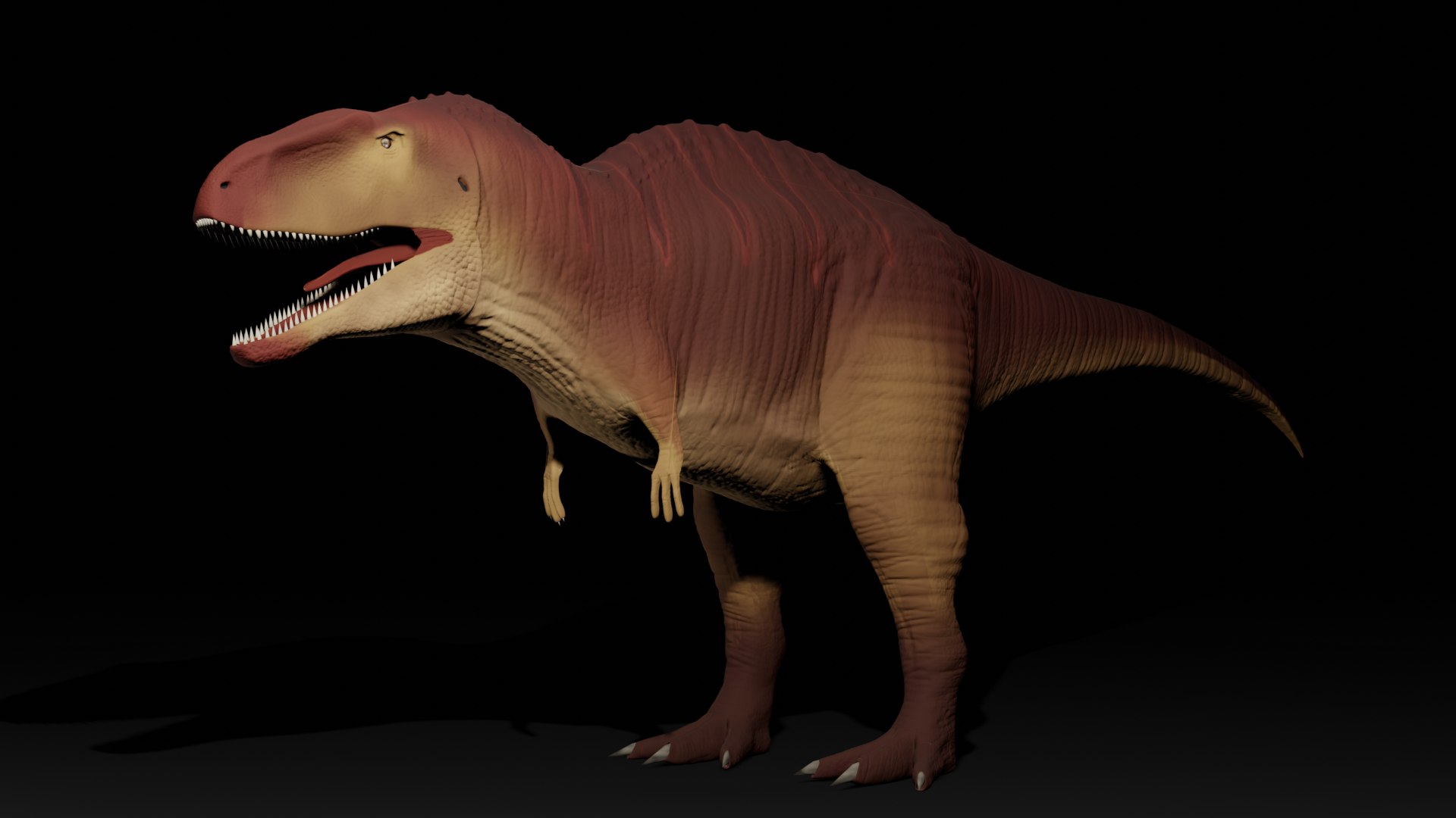 Acrocanthosaurus Model 3D - TurboSquid 2112161