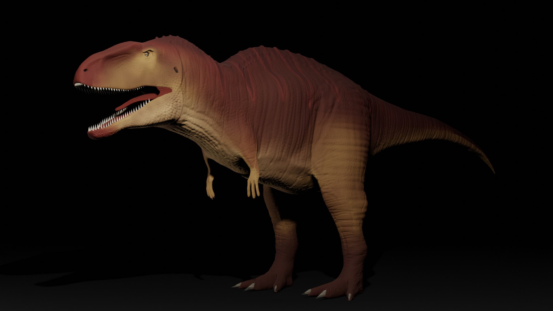 Acrocanthosaurus Model 3D - TurboSquid 2112161