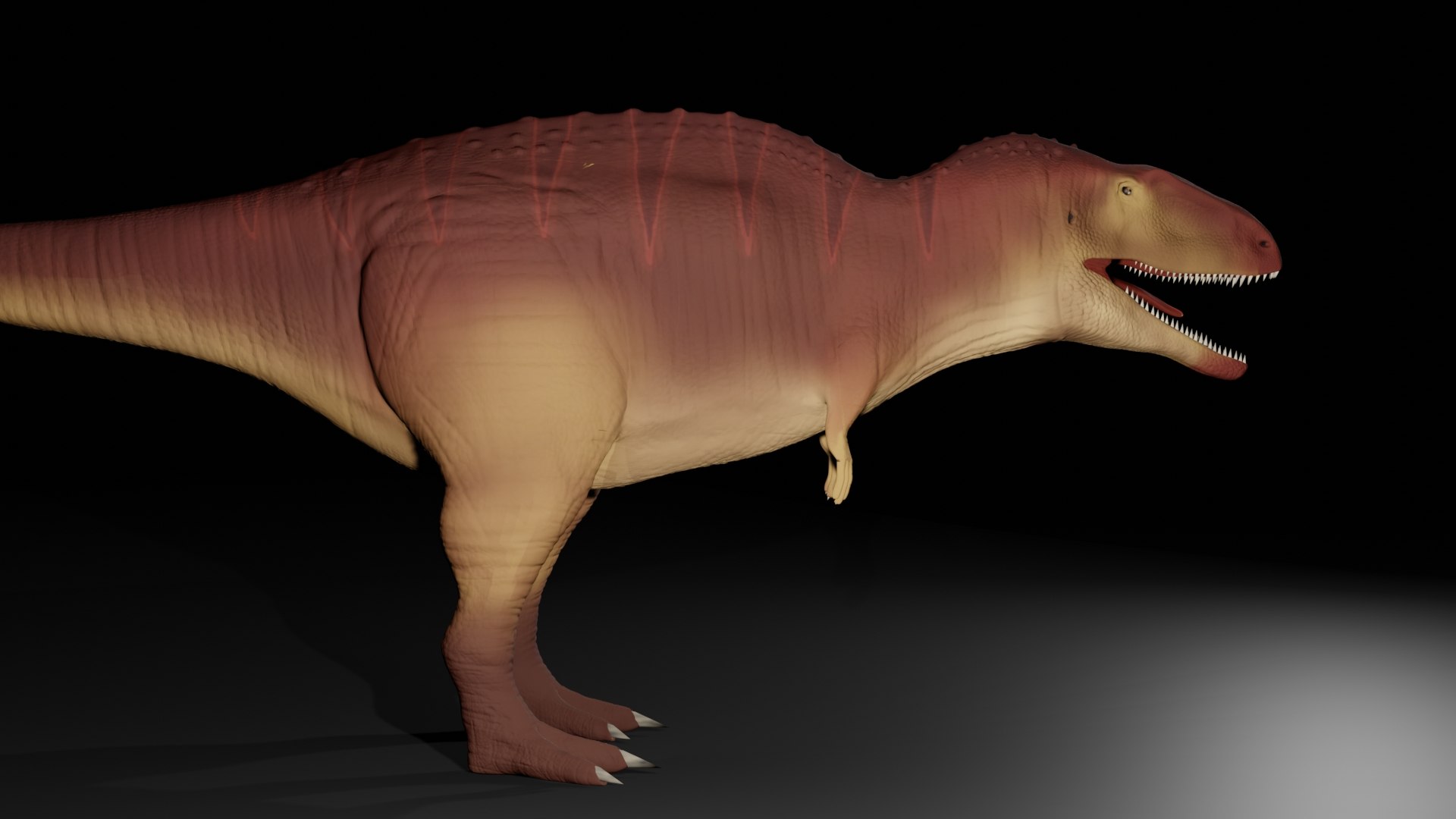 Acrocanthosaurus Model 3D - TurboSquid 2112161