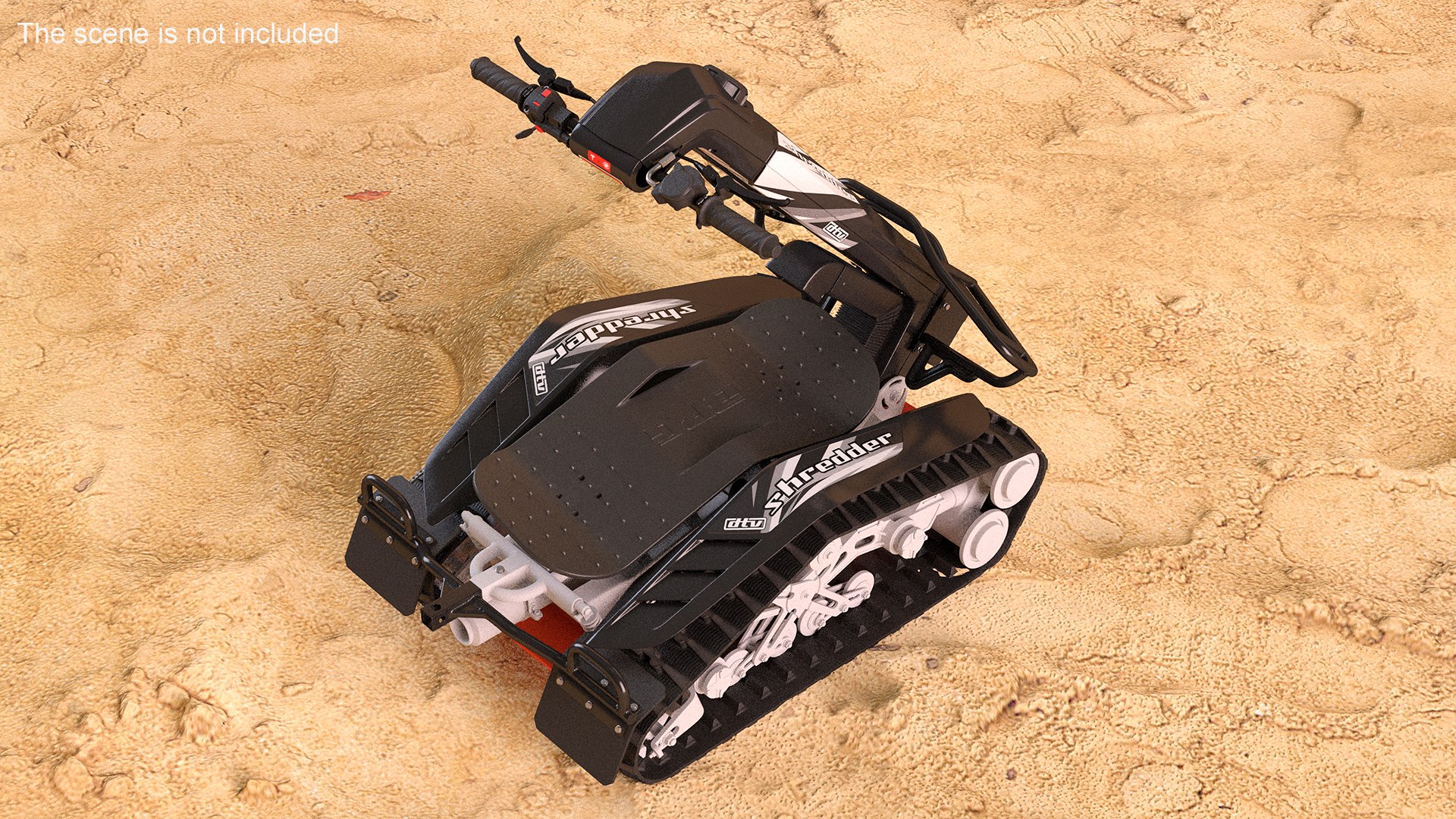 DTV Shredder Rigged 3D model - TurboSquid 2169213