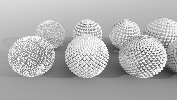 Various Shape Spheres Pack 3D model - TurboSquid 1783466
